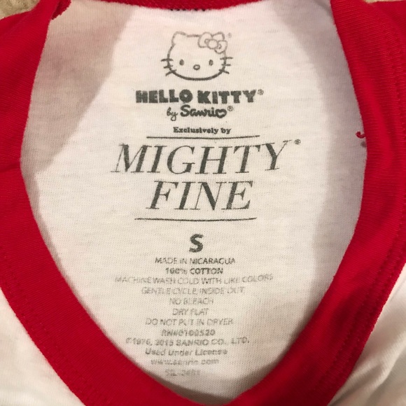 Mighty Fine | Tops | Hello Kitty Sanrio Raglan Tshirt Keep It Cute ...